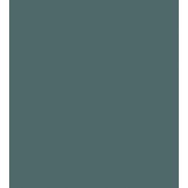 Chalky Matt Paint in Emery Blue By Morris & Co