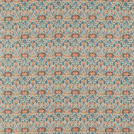 Little Chintz Fabric in Teal/Saffron by Morris & Co
