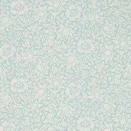 Mallow Wallpaper in Chalk Duck Egg by Morris & Co