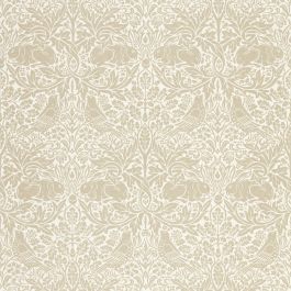 Pure Brer Rabbit Wallpaper in Linen by Morris & Co