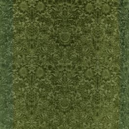 Sunflower Caffoy Velvet Fabric in Tump by Morris & Co