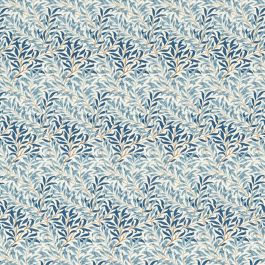 Willow Bough Minor Fabric in Woad by Morris & Co
