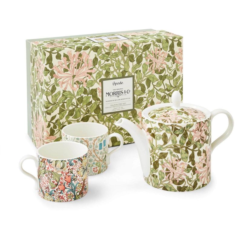 Teapot & Mug Set in Multi by Morris & Co
