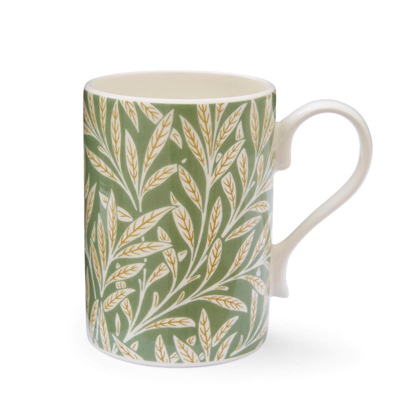 Willow Mug Set of 4 in Green by Morris & Co