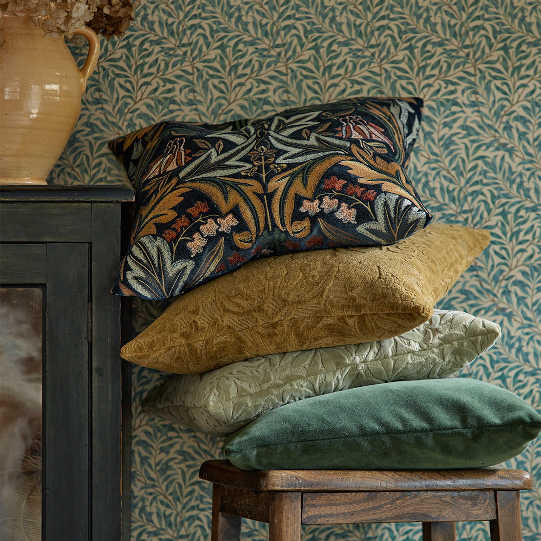 Wardle Velvets is an authentic velvet collection from Morris & Co.