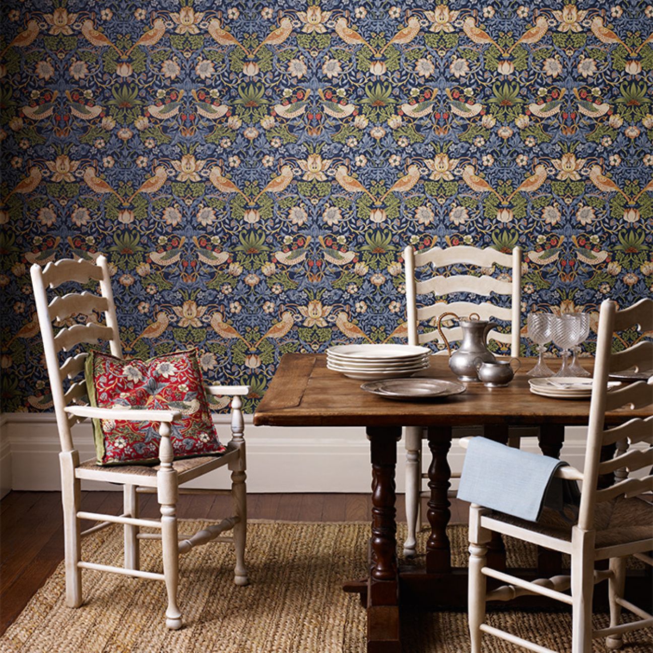 Create a William Morris Dining Room with Morris & Co.