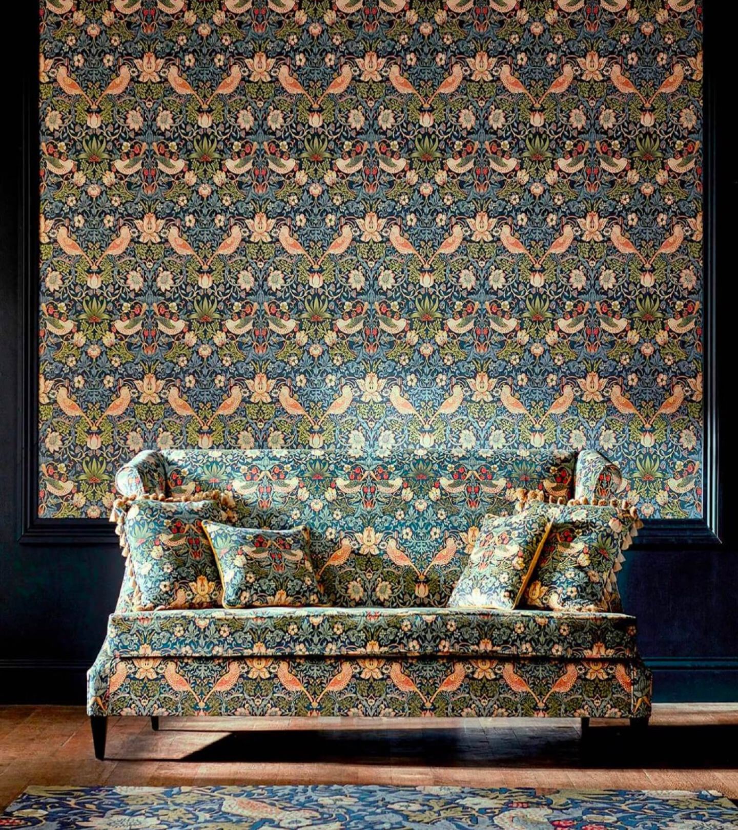 Strawberry Thief by William Morris at Morris & Co.