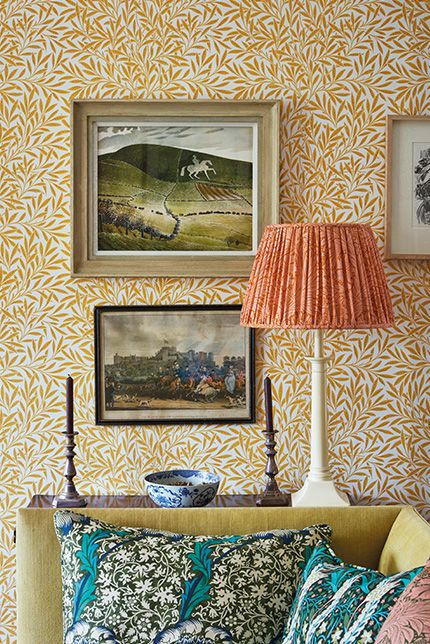 William Morris Yellow Wallpaper From Morris & Co.