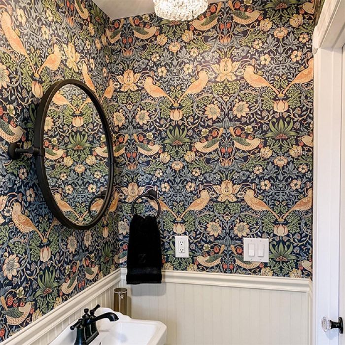 Strawberry Thief by William Morris at Morris & Co.