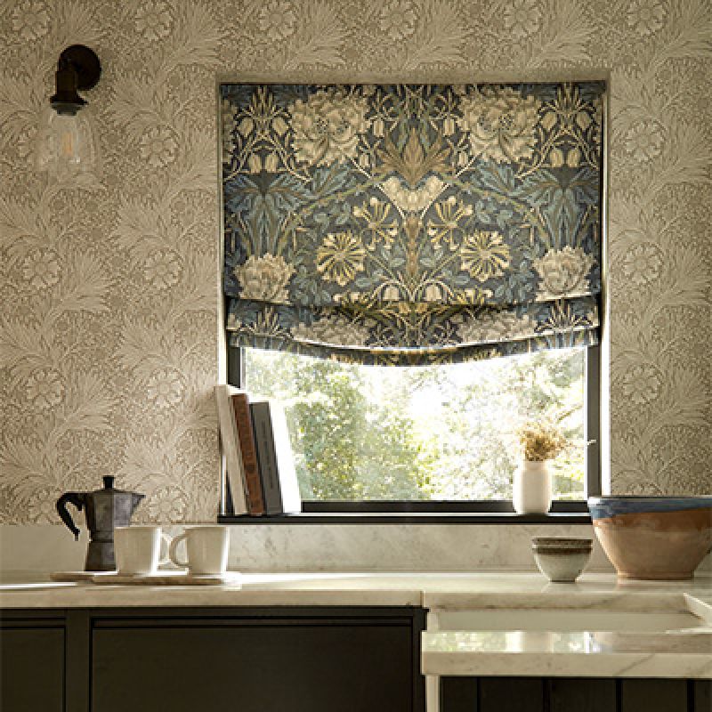 Honeysuckle & Tulip By William Morris at Morris & Co.