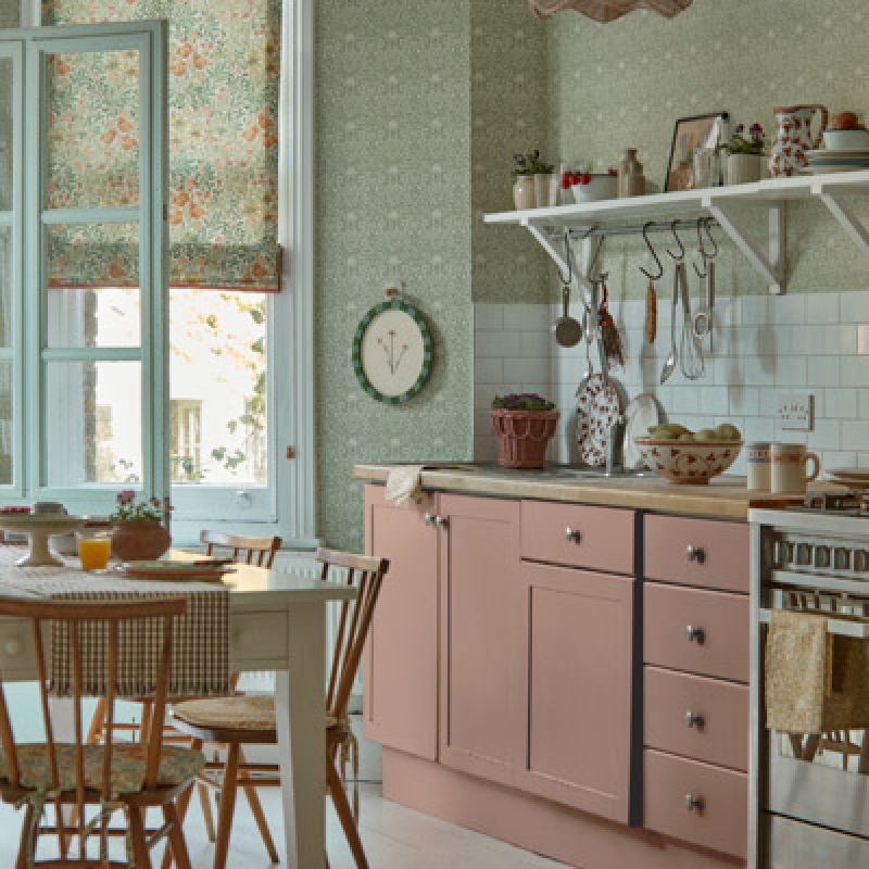Create a William Morris kitchen with Morris & Co.