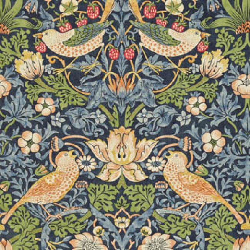 Strawberry Thief by William Morris at Morris & Co.