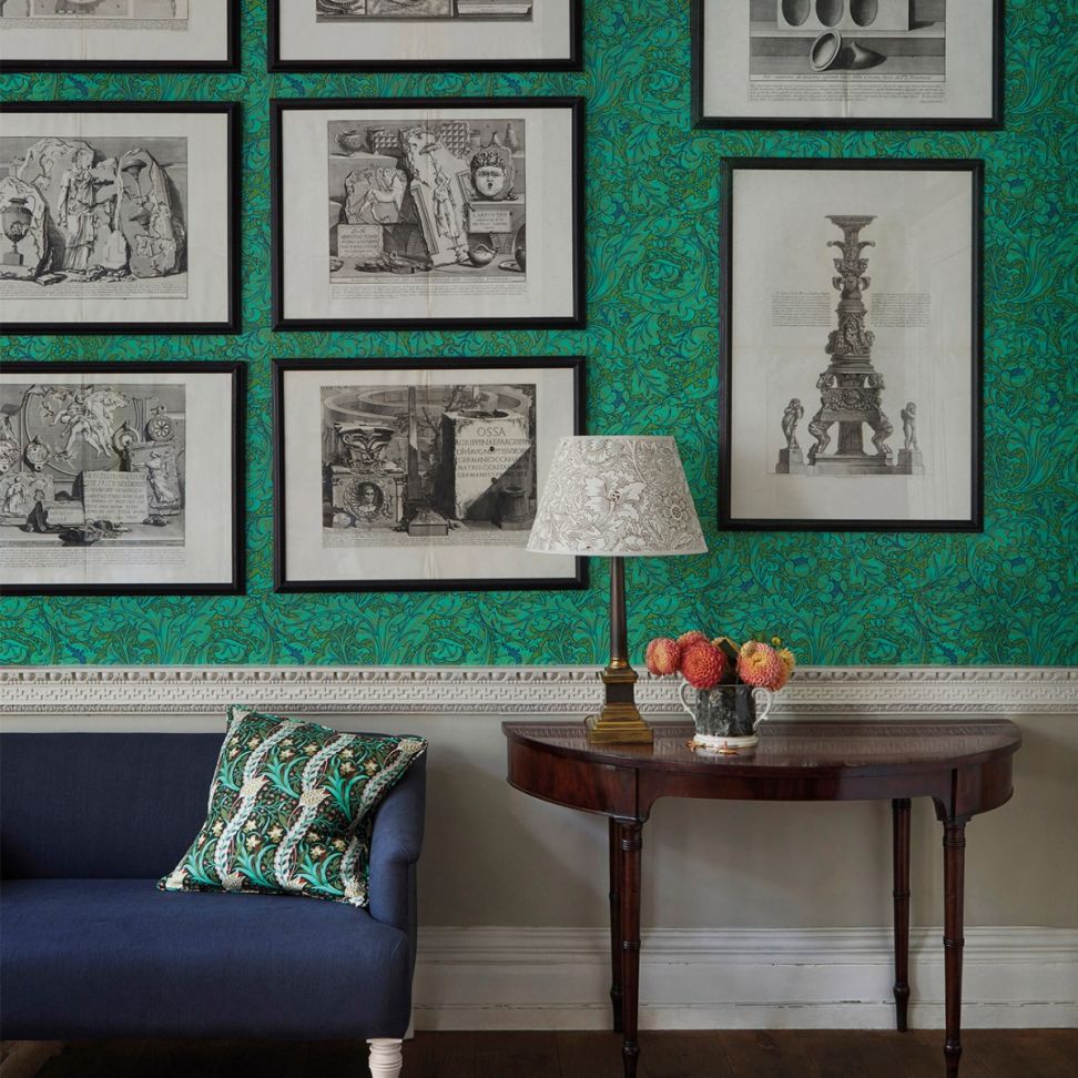 Shop Queen’s Square Wallpapers By Ben Pentreath At Morris & Co.