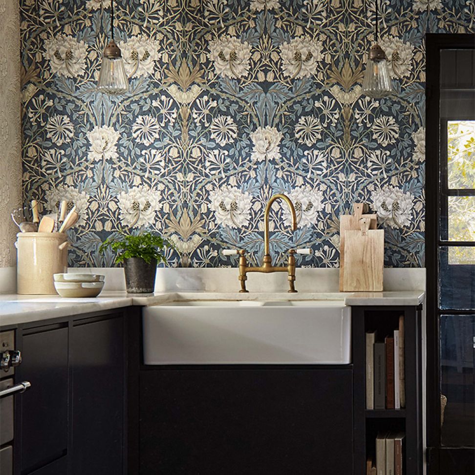 Create a William Morris kitchen with Morris & Co.